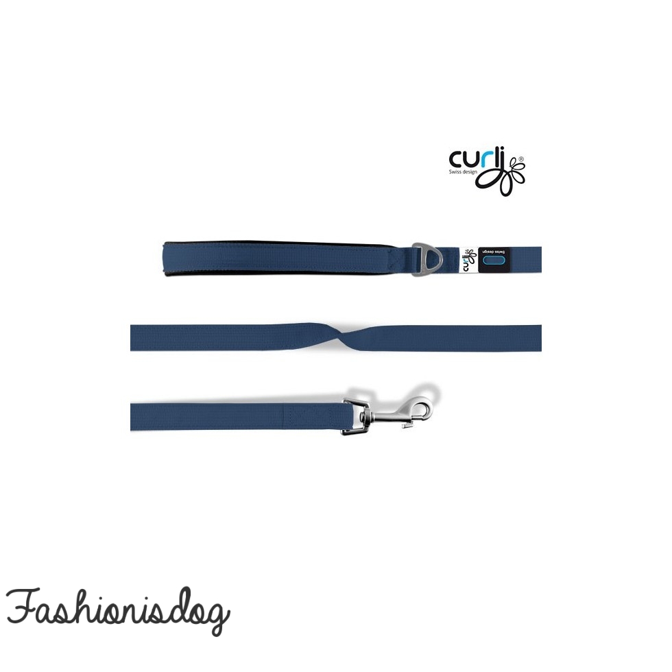 Laisse Curli Basic Deep pour chiens
